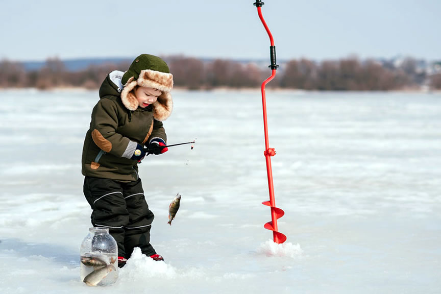 Ice Fishing Is Great For Kids