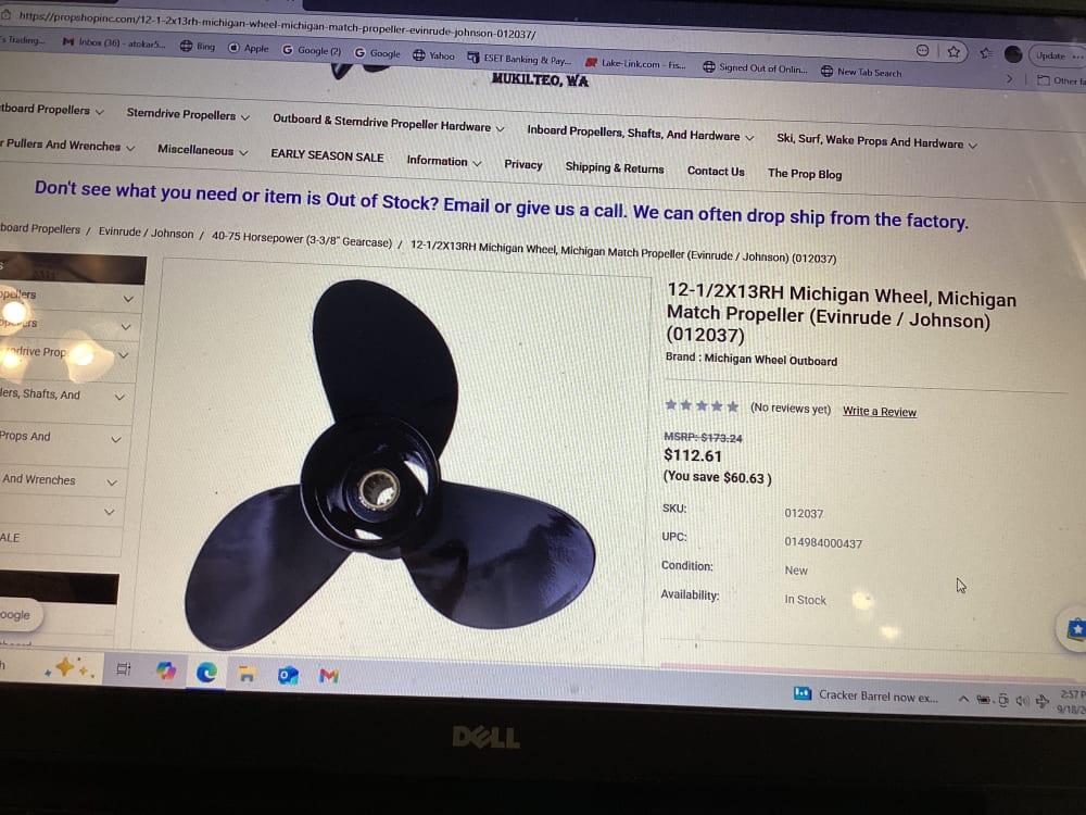 Used Prop For Sale