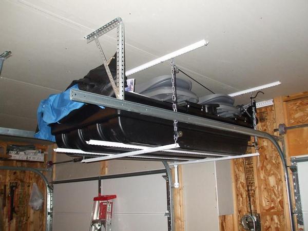 clam ice shack storage