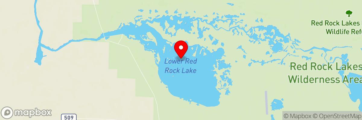 Red Rock Lake Fishing Map Fishing At Red Rock Lakes National Wildlife