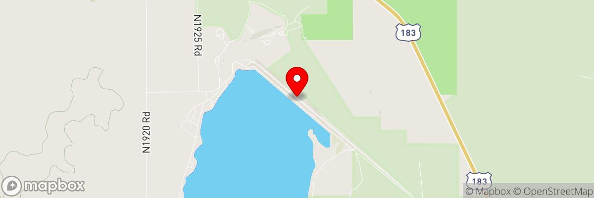 Woodward Lake Michigan Map