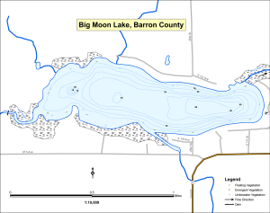 Big Moon Lake (WI) – Fishing, Map & Access | Lake-Link