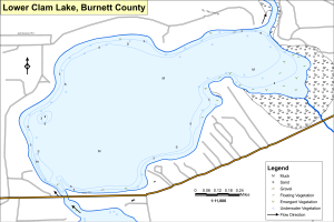 Lower Clam Lake (WI) – Fishing, Map & Access | Lake-Link