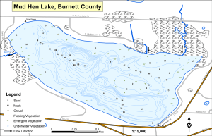 Mud Hen Lake (WI) – Fishing, Map & Access | Lake-Link