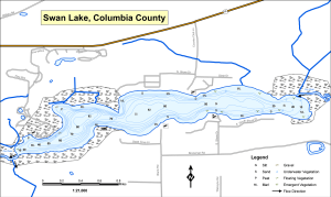Swan Lake (WI) – Fishing, Map & Access | Lake-Link