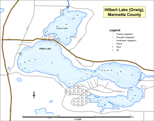 Hilbert Lake (WI) – Fishing, Map & Access | Lake-Link