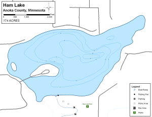 Ham Lake (MN) – Fishing, Map & Access | Lake-Link