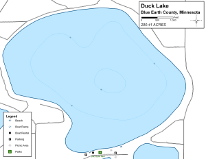 Duck Lake (MN) – Fishing, Map & Access | Lake-Link