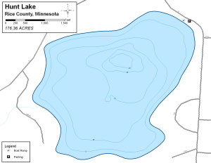 Hunt Lake (MN) – Fishing, Map & Access | Lake-Link