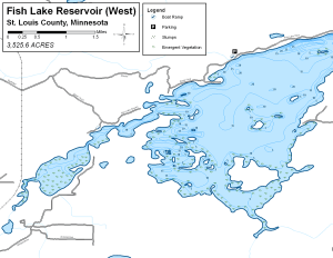Fish Lake Topo Map
