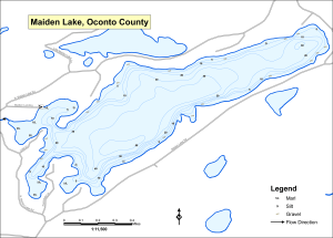 Maiden Lake (WI) – Fishing, Map & Access | Lake-Link